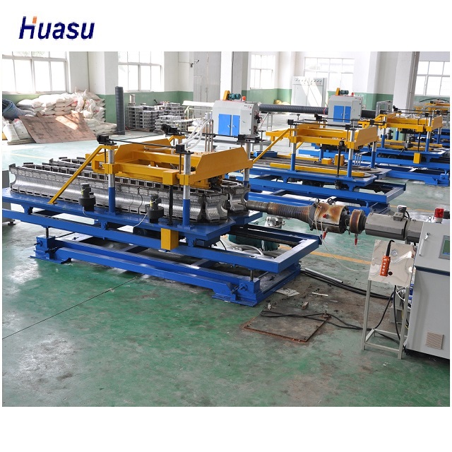 Vacuum Tank 38CrMoAlA 120kg/H HDPE Pipe Extrusion Line