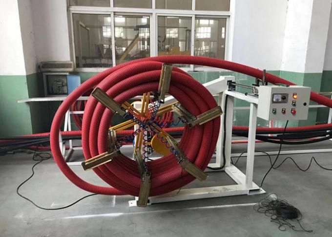 15m/Min 380V 110mm Rolling PE PP Plastic Pipe Winder